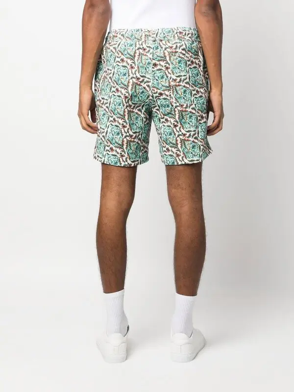 Orlebar Brown Paisley-print Stretch-cotton Shorts