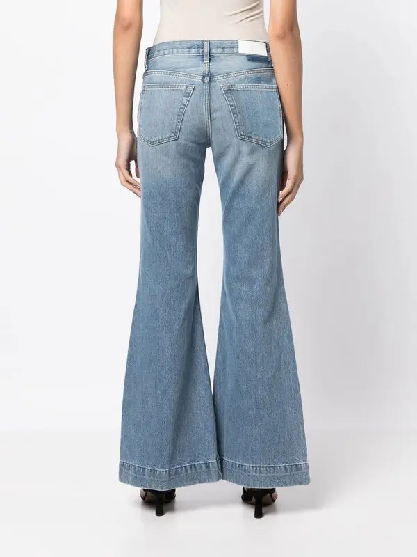 RE/DONE 70s Low-rise Flared Jeans