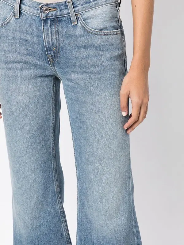 RE/DONE 70s Low-rise Flared Jeans