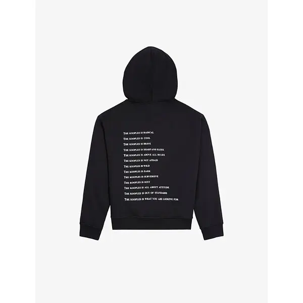 The Kooples Logo-print Cotton Hoody