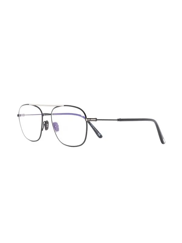 TOM FORD Pilot Frame Optical Glasses - Black
