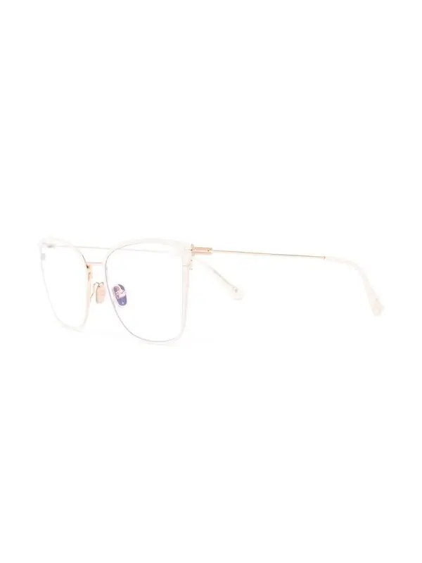 TOM FORD Cat-eye Frame Glasses - Neutrals