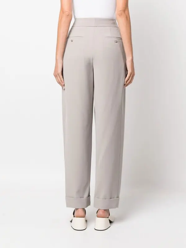 Emporio Armani Pleated Straight Trousers