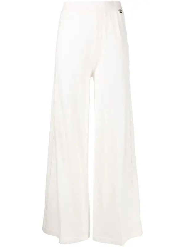 TWINSET Wide-leg High-waisted Trousers
