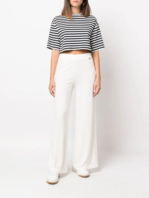 TWINSET Wide-leg High-waisted Trousers