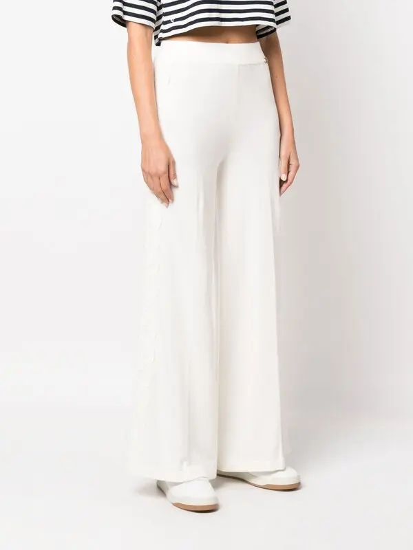 TWINSET Wide-leg High-waisted Trousers
