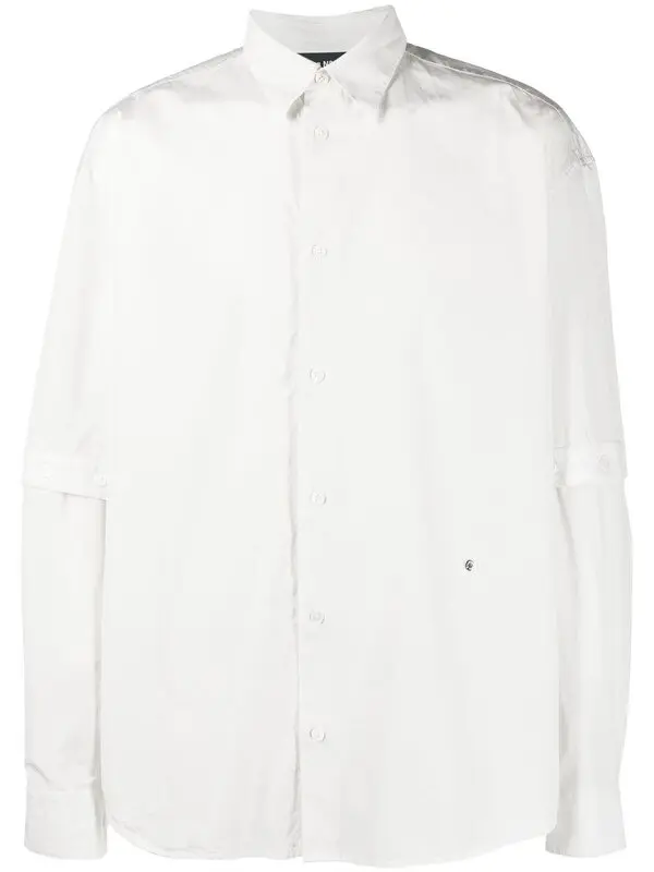ÉTUDES STUDIO Detachable-sleeved Cotton Shirt