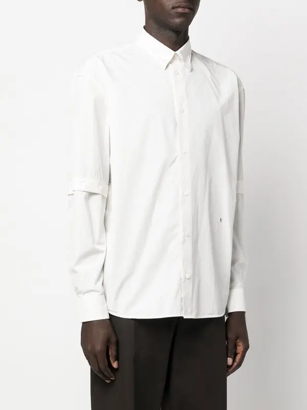 ÉTUDES STUDIO Detachable-sleeved Cotton Shirt