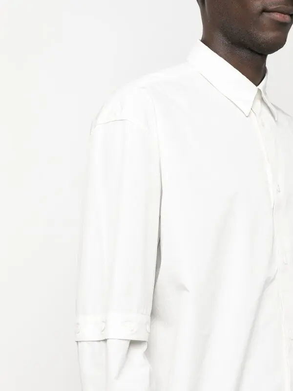 ÉTUDES STUDIO Detachable-sleeved Cotton Shirt