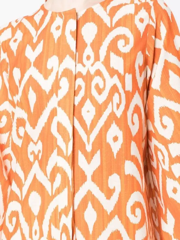 BAMBAH Linden Geometric-print Blouse