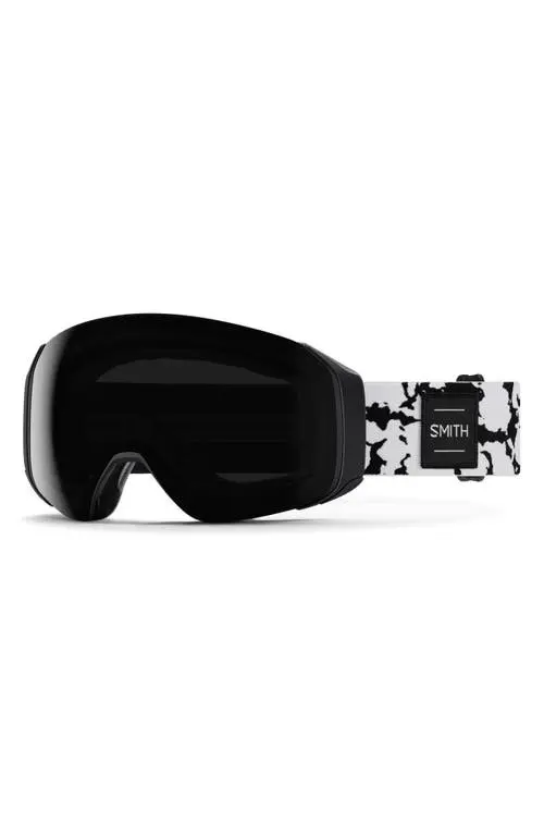 SMITH 4d Mag™ 154mm Snow Goggles - Black Marble/chromapop Sun