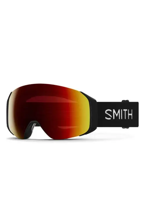 SMITH 4d Mag™ 154mm Snow Goggles - Black/chromapop Sun Red