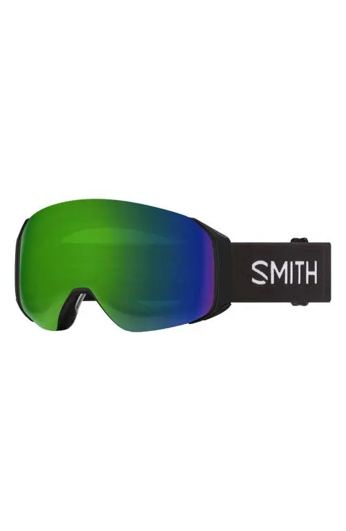 SMITH 4d Mag™ 154mm Snow Goggles - Black/green Mirror