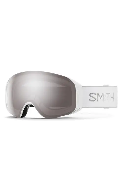 SMITH 4d Mag™ 154mm Snow Goggles - White Chunky Knit / Platinum