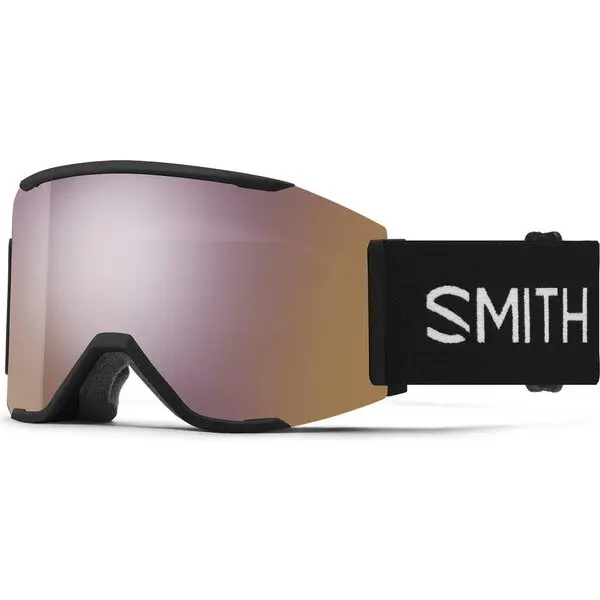 SMITH Squad Mag™ 177mm Snow Goggles - Black/chromapop Rose Gold
