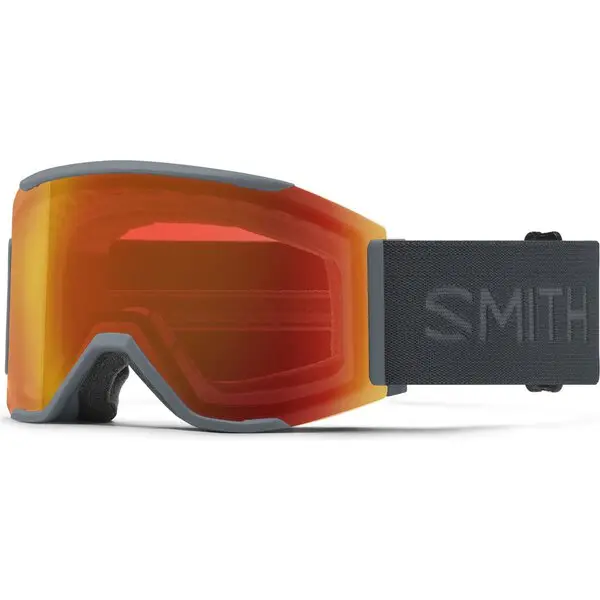 SMITH Squad Mag™ 177mm Snow Goggles - Slate/chromapop Everyday Red