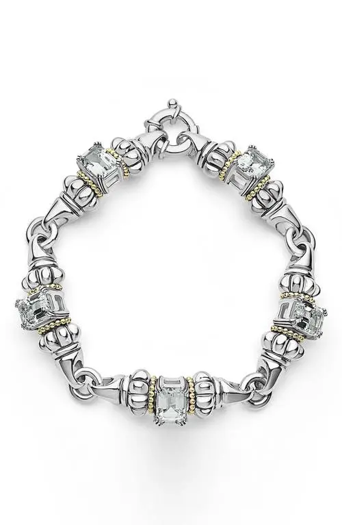 Lagos Glacier Link Bracelet - White Topaz