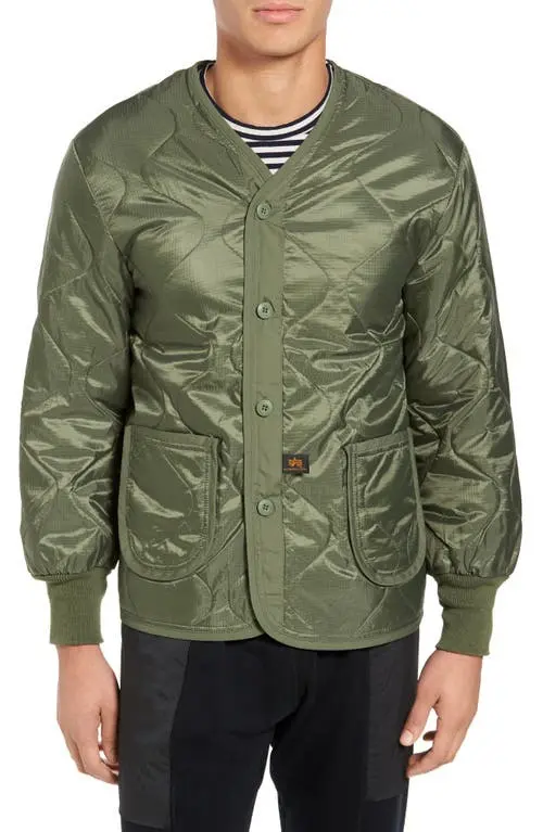 Alpha Industries Als/92 Liner Jacket - Olive