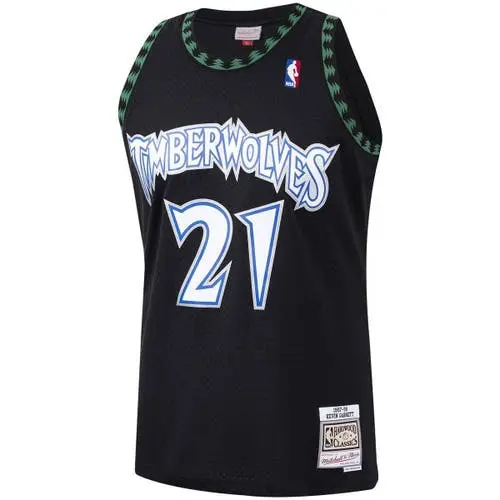 Mitchell & Ness Kevin Garnett Minnesota Timberwolves Swingman Jersey - Black