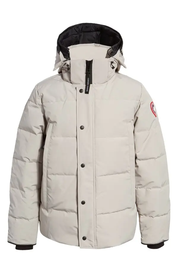 Canada Goose Wyndham Water Repellent Down Parka - Limestone