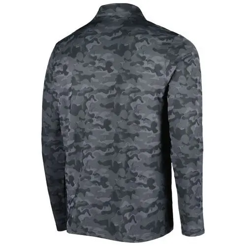 ANTIGUA Pittsburgh Steelers Brigade Quarter-zip Sweatshirt