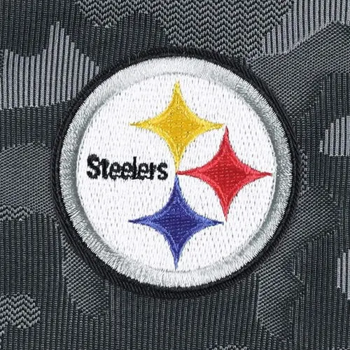 ANTIGUA Pittsburgh Steelers Brigade Quarter-zip Sweatshirt
