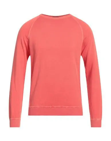 Rossopuro Solid Color Sweater - Red