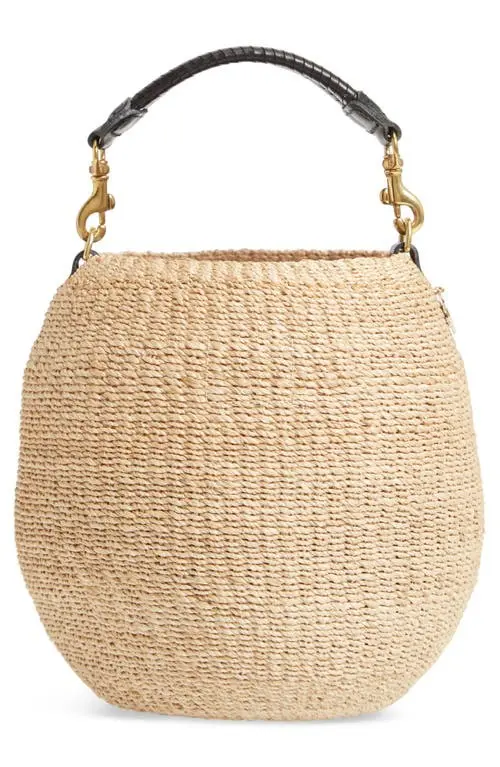 Clare V. Pot De Miel Straw Basket Bag
