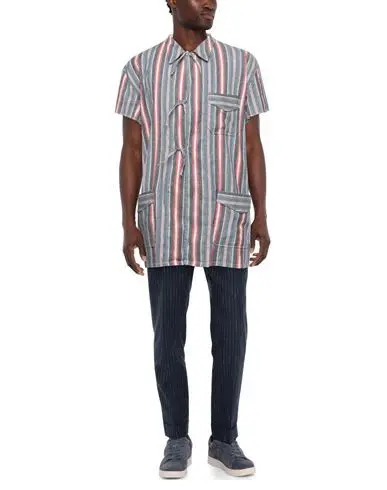 MAISON MARGIELA Shirt Size Linen, Cotton, Elastane