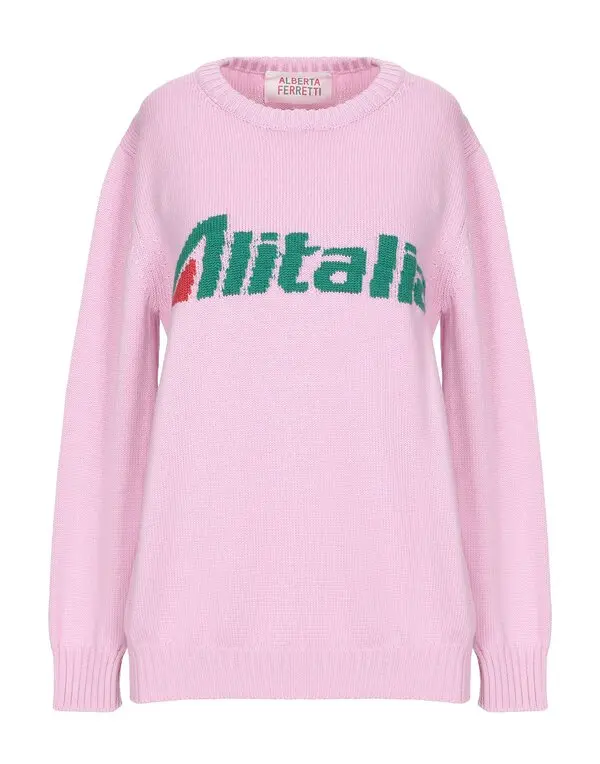 Alberta Ferretti Virgin Wool Sweater - Purple