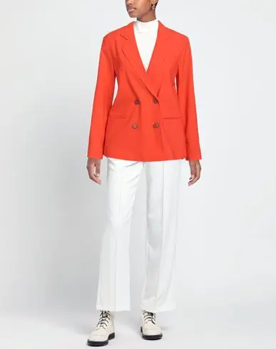 ALYSI Double-breasted Blazer - Red
