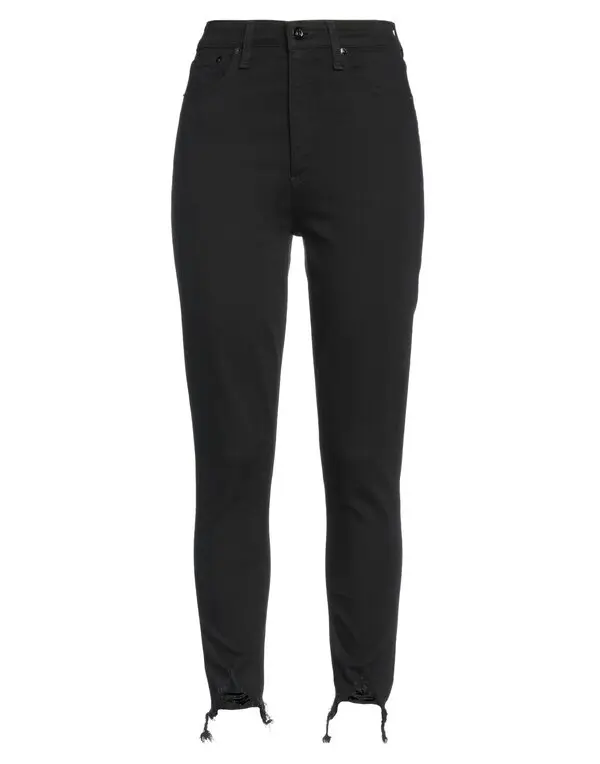 Rag & Bone Skinny Jeans With Distressed Details