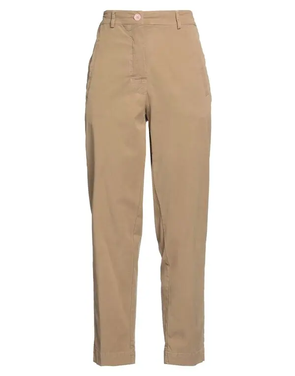 Momoni Solid Color Straight Leg Pants