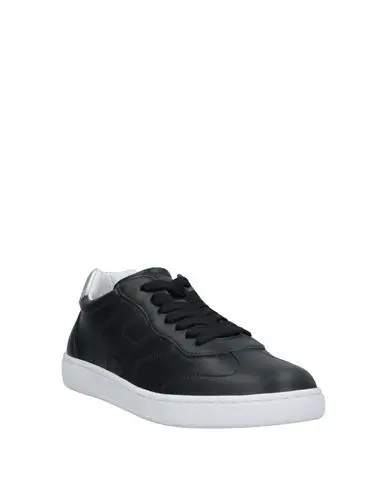Hogan Soft Leather Sneakers - Black
