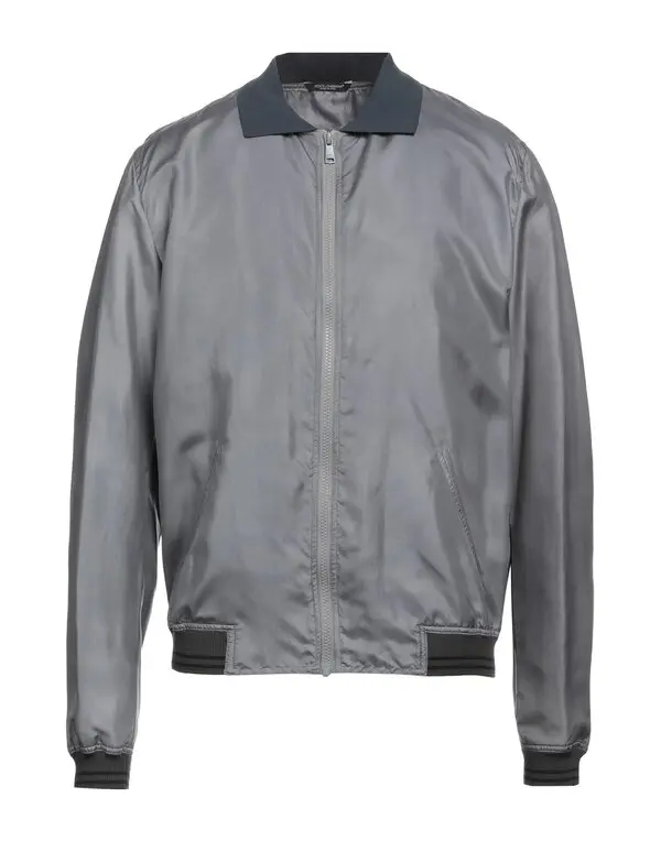 Dolce & Gabbana Silk & Elastane Bomber Jacket