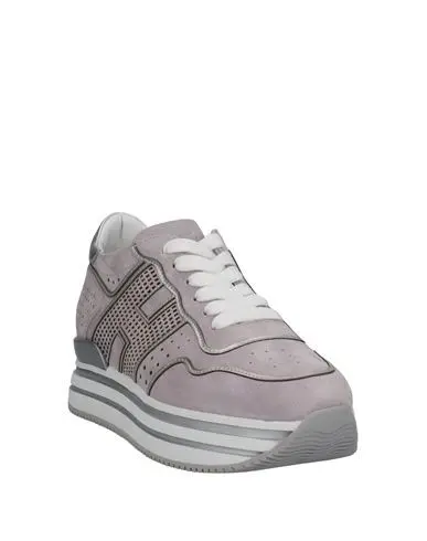 Hogan Leather Sneakers - Purple