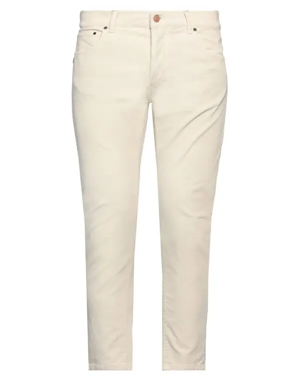 DANIELE ALESSANDRINI Corduroy Tapered Pants - Beige