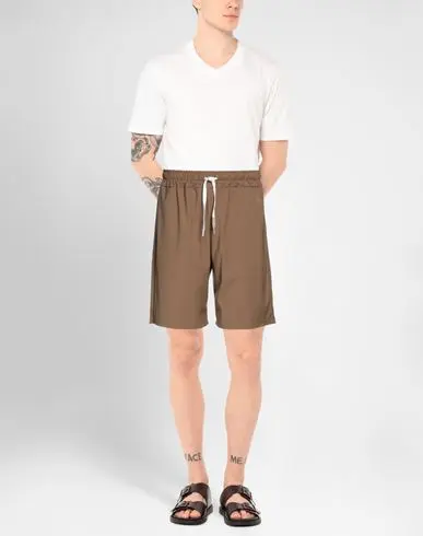 TAKESHY KUROSAWA Chino Bermuda Shorts - Beige
