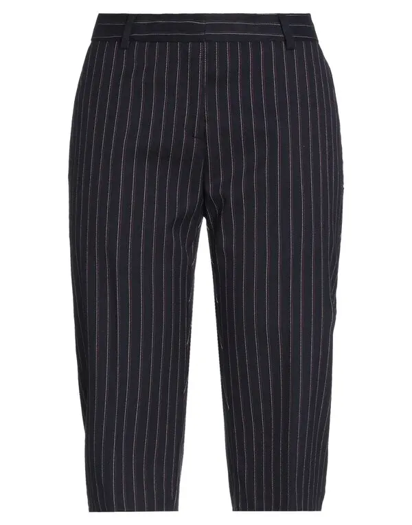 OTTOD'AME Striped Flannel Pants - Dark Blue