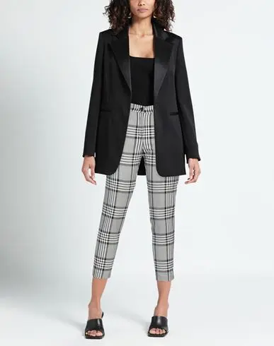 LIU •JO Tartan Patterned Pants