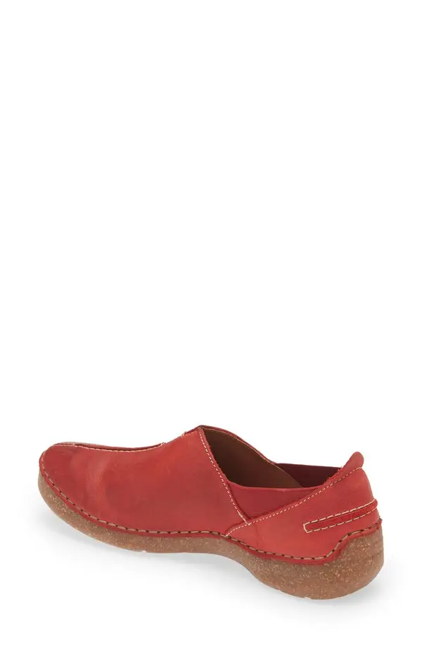 Josef Seibel Slip-on Flat - Red
