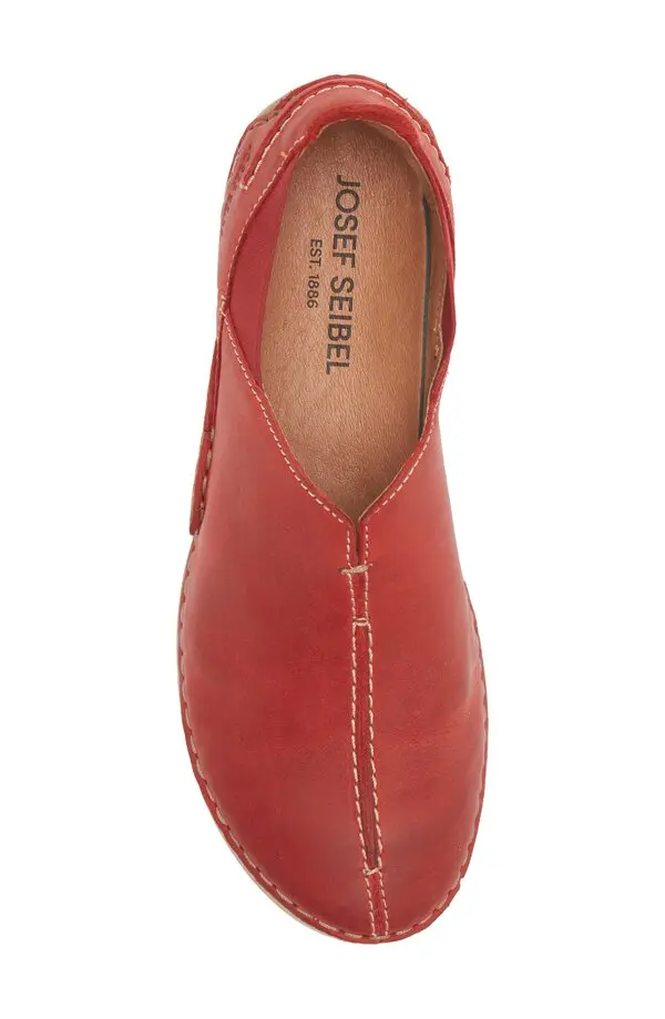 Josef Seibel Slip-on Flat - Red