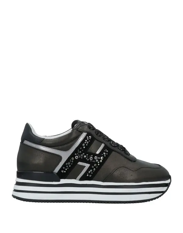 Hogan Sneakers Charcoal Size Soft Leather