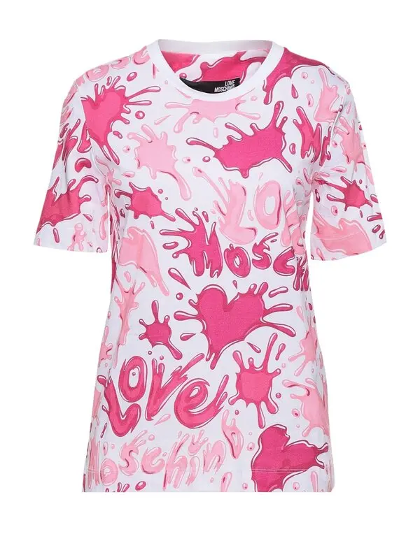 Moschino Printed T-shirt - Pink