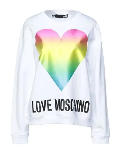 Moschino Cotton-blend Sweatshirt - White