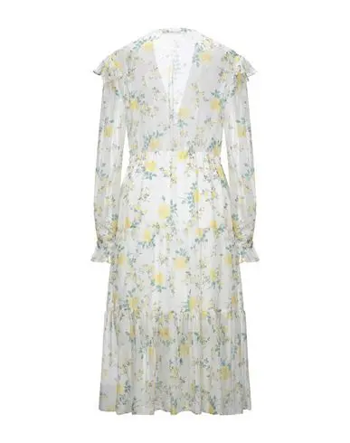 Philosophy Di Lorenzo Serafini Floral-print Midi Dress - White