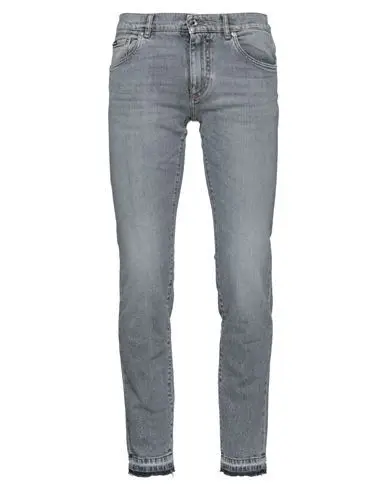 Dolce & Gabbana Skinny Fit Tapered Leg Jeans - Grey