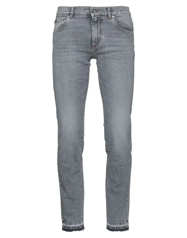 Dolce & Gabbana Skinny Fit Tapered Leg Jeans - Grey