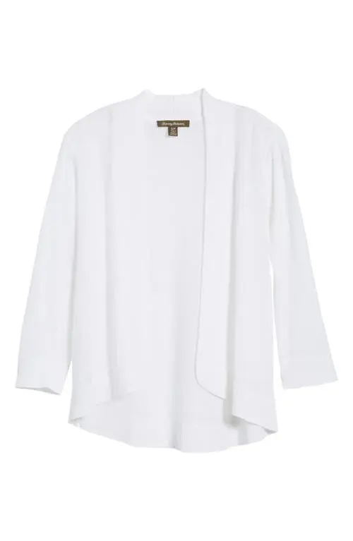 Tommy Bahama Lea Linen Cardigan - White