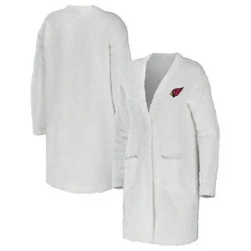 WEAR BY ERIN ANDREWS Arizona Cardinals Cozy Lounge Cardigan Sweater - Cream